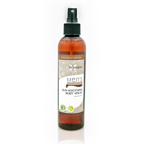 Men's Fresh Day™ Sun-Soothing Body Spray - Patchouli Metro – Wingsets